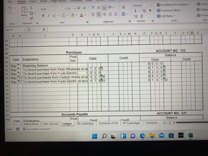 Accounts Receivable ACCOUNT NO. 122Accounts | Chegg.com