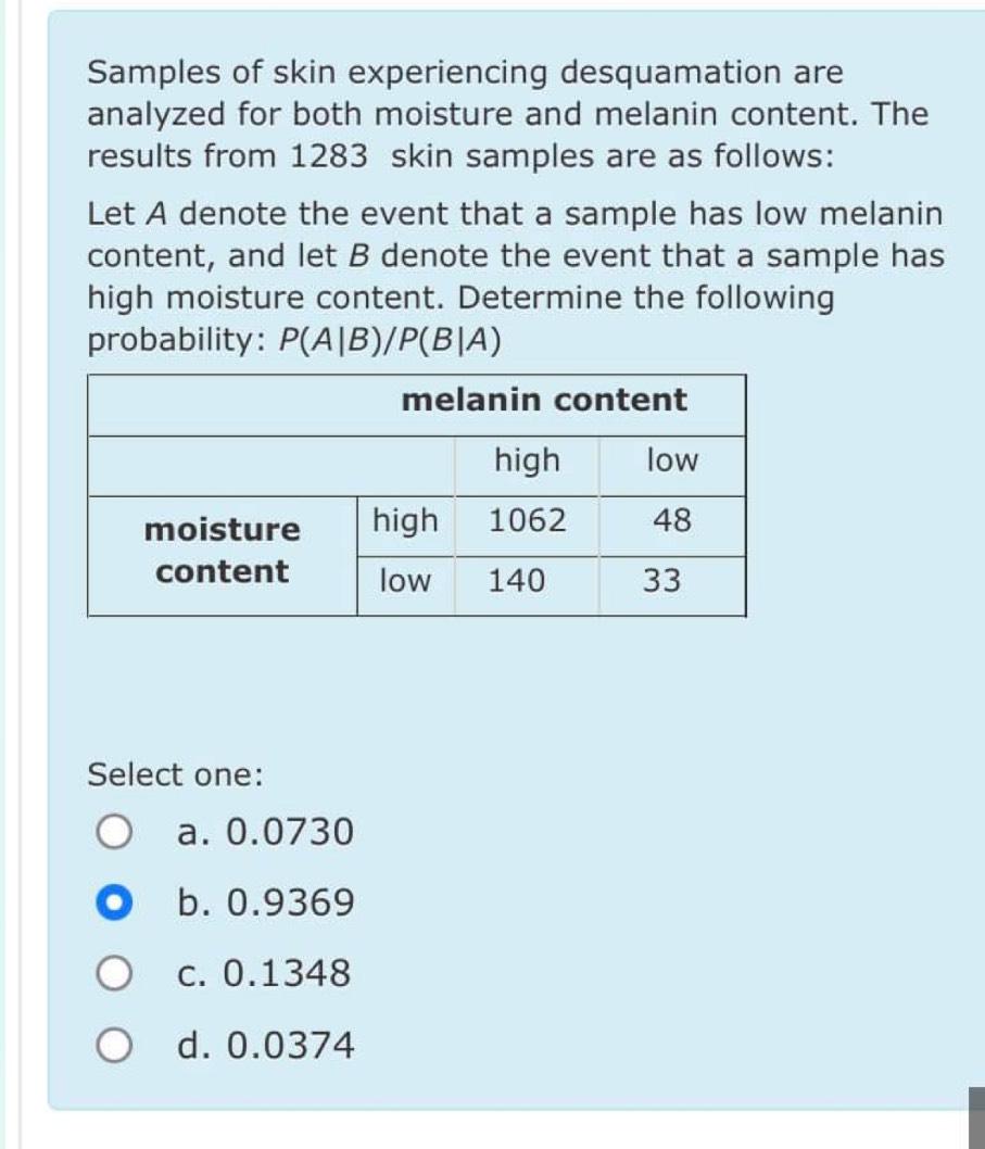 Solved Samples of skin experiencing desquamation are | Chegg.com