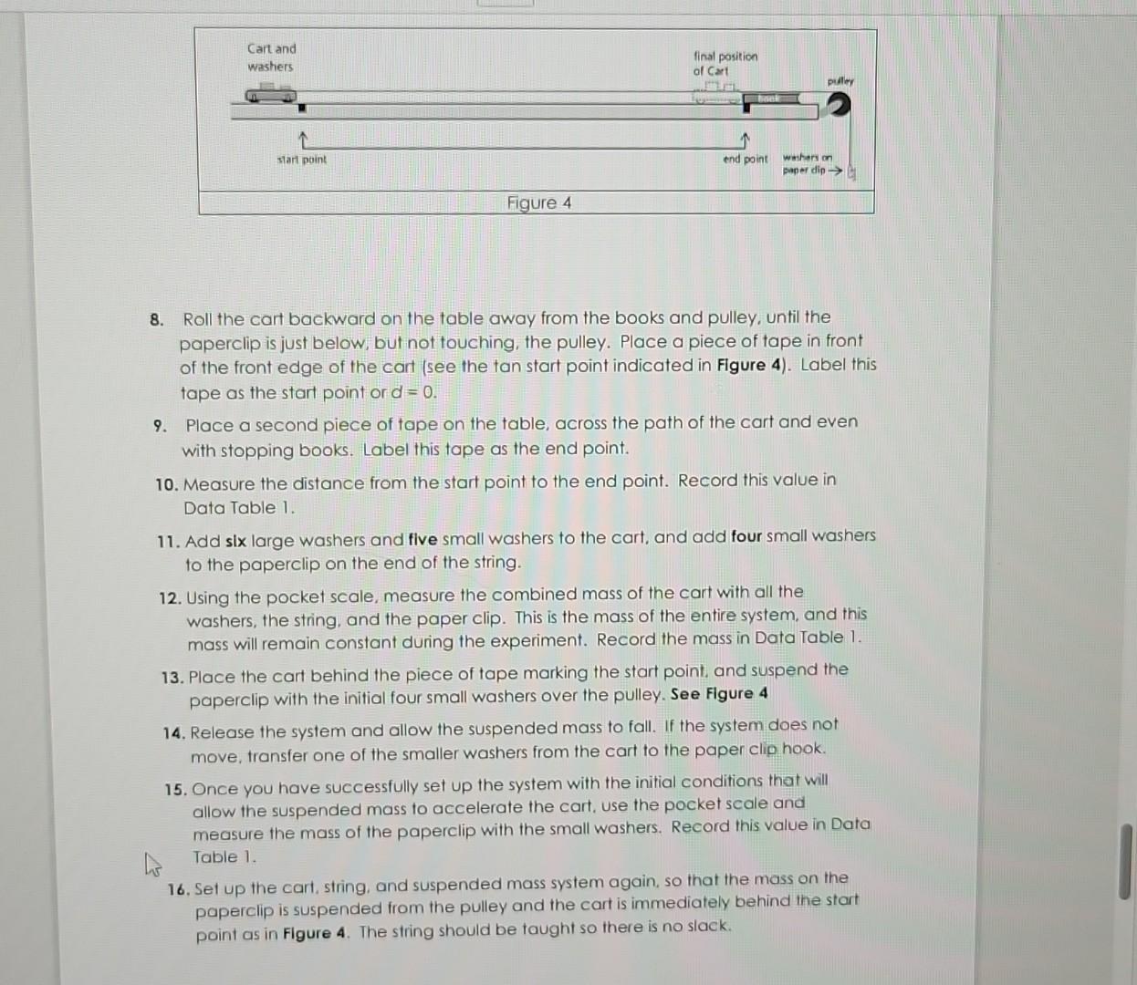 Solved 1. Ploce two books close together on the table near | Chegg.com