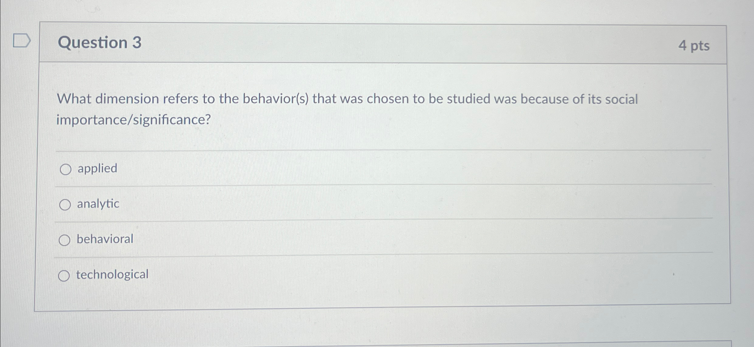 Solved Question 34 ﻿ptsWhat dimension refers to the | Chegg.com