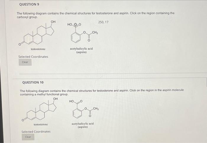 Solved The following diagram contains the chemical | Chegg.com