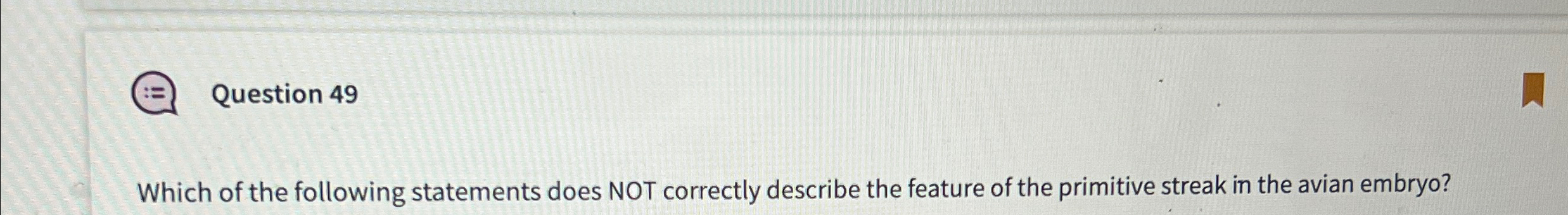 Solved Which of the following statements does NOT correctly | Chegg.com