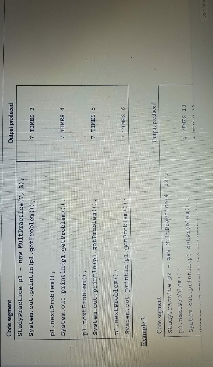 Solved 2a) 2a) Write a Study Practice interface. The | Chegg.com