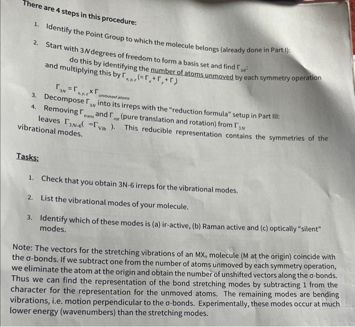 using the D6h point group can i have assistance on | Chegg.com