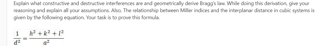 Explain what constructive and destructive | Chegg.com