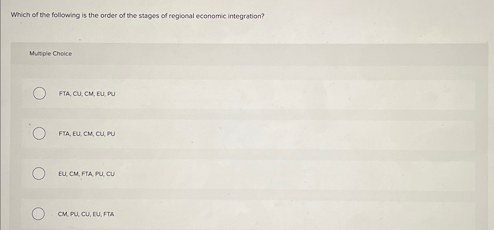 Solved Which of the following is the order of the stages of | Chegg.com