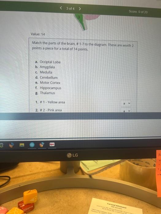 Solved and Behavior. - Value: 14 Match the parts of the | Chegg.com