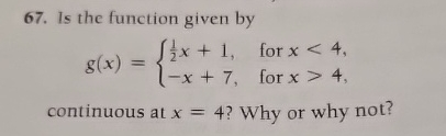 Solved Is the function given | Chegg.com