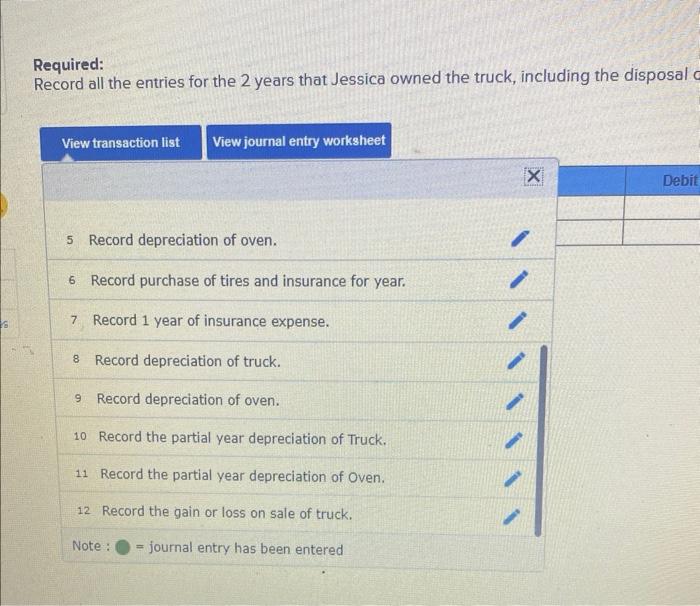 Solved Exercise 9-35 Purchase equipment, depreciation, | Chegg.com