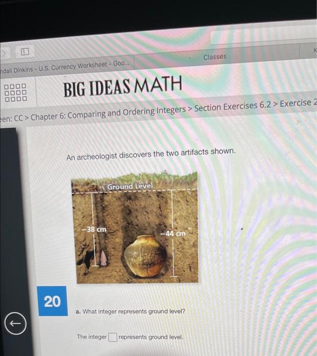 Solved An archeologist discovers the two artifacts shown. a. | Chegg.com