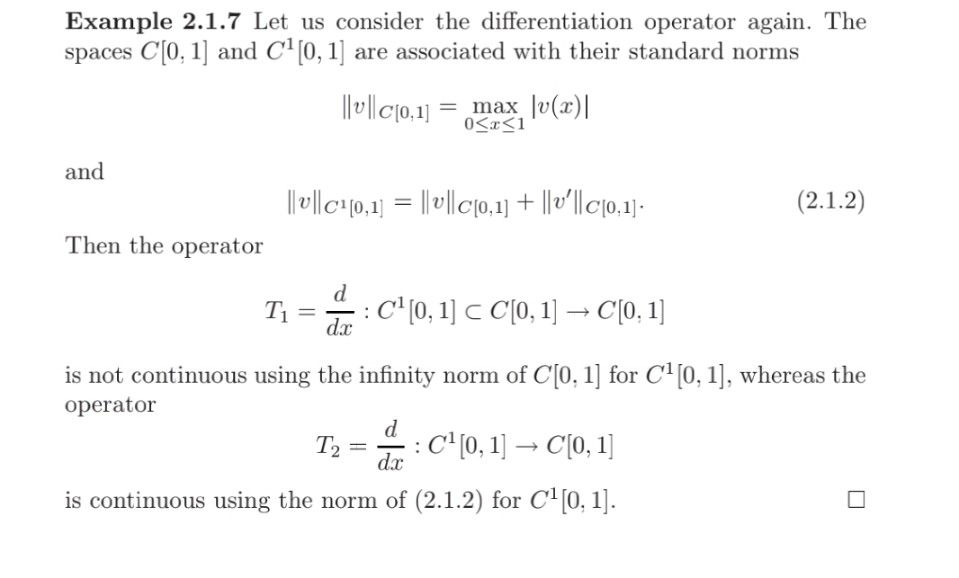 Solved Example 2.1.7 ﻿Let us consider the differentiation | Chegg.com