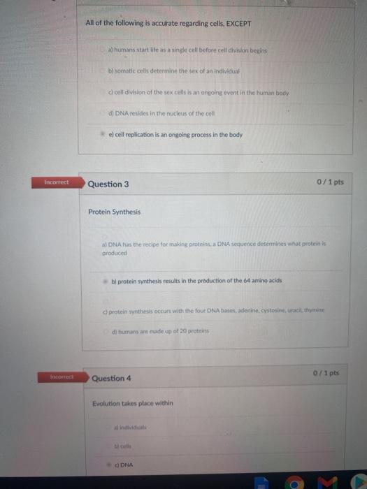 Solved All Of The Following Is Accurate Regarding Cells Chegg