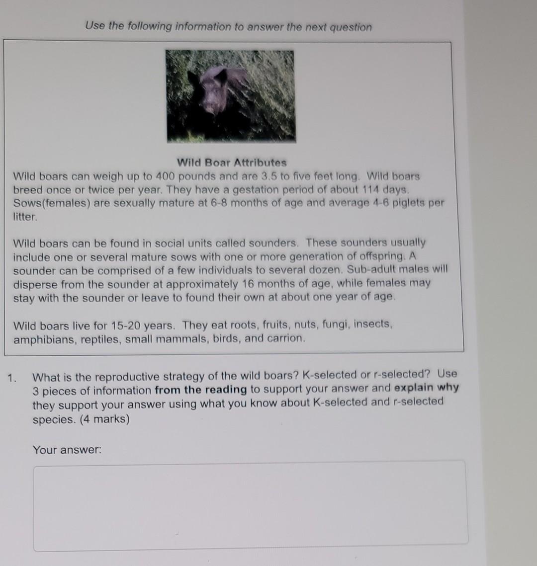 Solved Use the following information to answer the next | Chegg.com