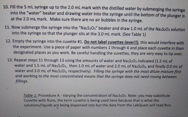 Use the dilution formula MqV1 - M2V2 to calculate the | Chegg.com