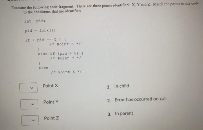 Solved Examine the following code fragment. There are three | Chegg.com