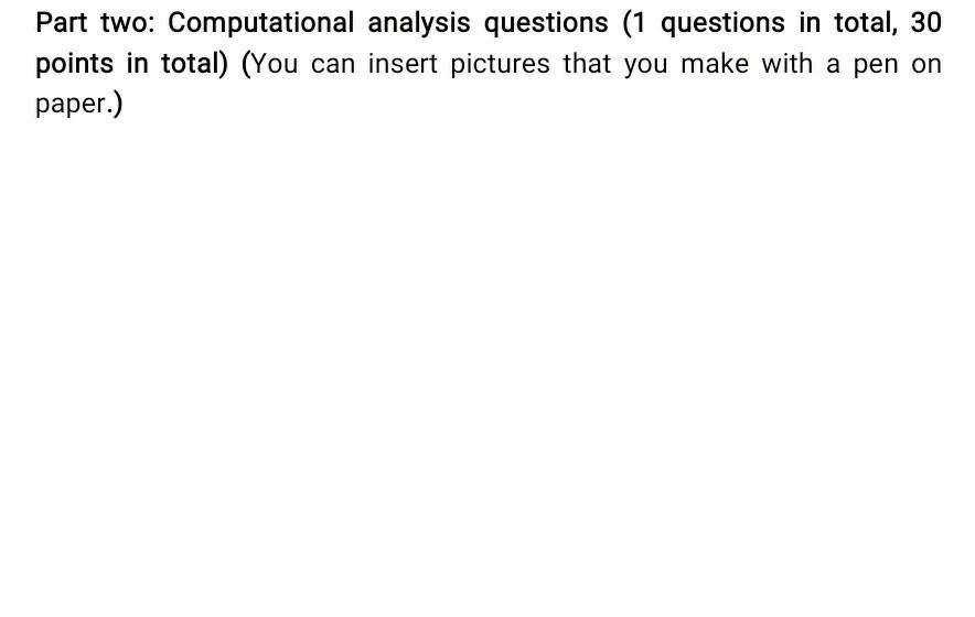 Solved Part two: Computational analysis questions ( 1 | Chegg.com
