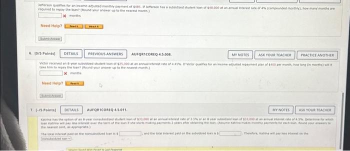 Solved please solve all of them! 1.Jefferson qualifies for | Chegg.com
