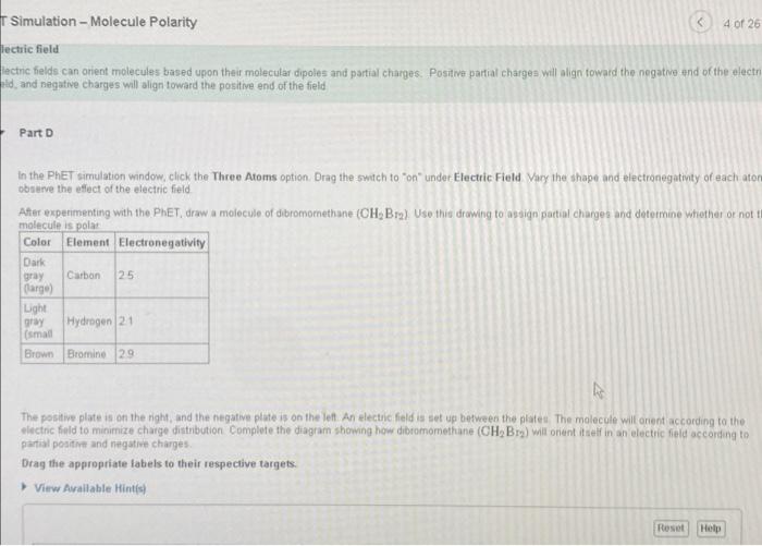 Solved in the PhET simulation window, click the Two Atoms | Chegg.com