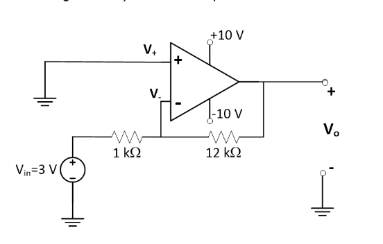 Solved This problem involves a real op-amp with an output | Chegg.com
