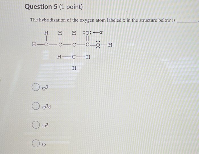 Solved Question 4 (1 point) For the species XeO2F2, | Chegg.com