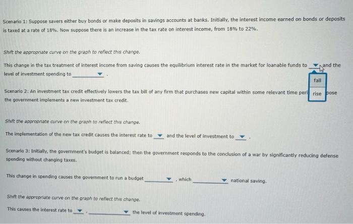 Solved Scenario 1: Suppose savers either buy bonds or make | Chegg.com