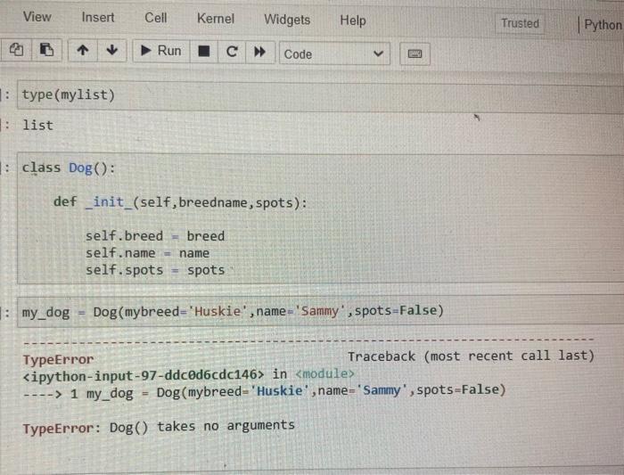 Solved View Insert Cell Kernel Widgets Help Trusted Python 1
