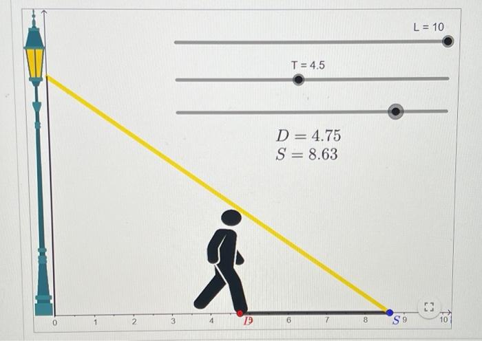 Solved 'T' is the height of the person, 'L' being the height | Chegg.com