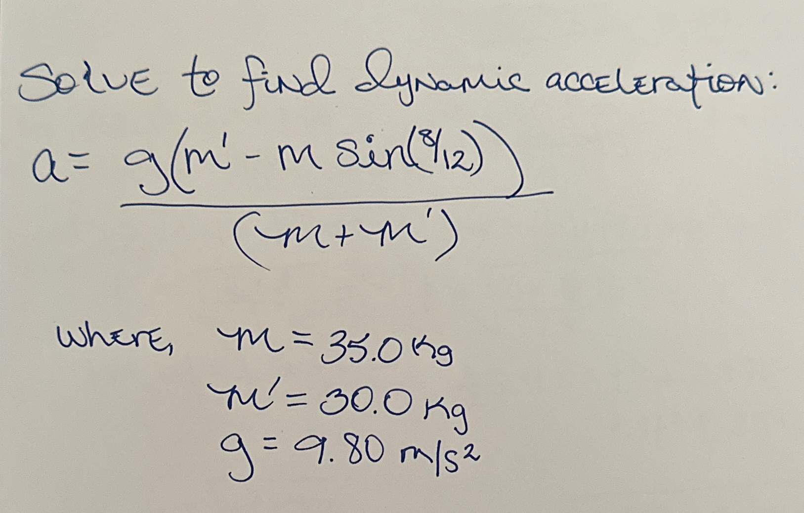 Solved Solve to find dynamic | Chegg.com