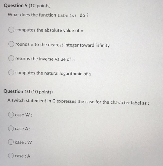 Solved Question 1 (10 points) Given c = True, d = False. | Chegg.com