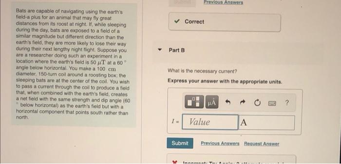 Solved Previous Answers Correct Part B Bats are capable of | Chegg.com