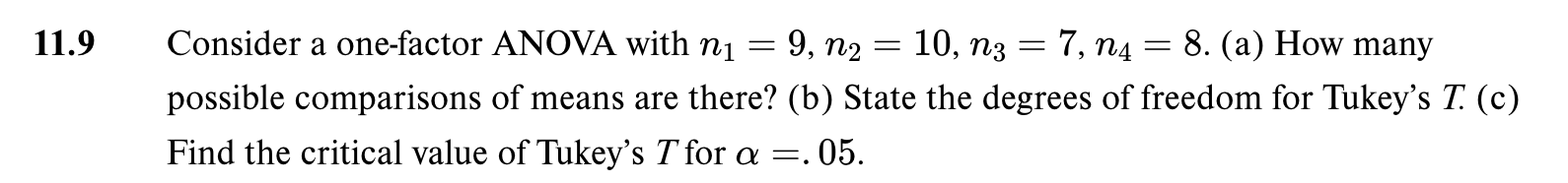 Solved Consider a one-factor ANOVA with | Chegg.com