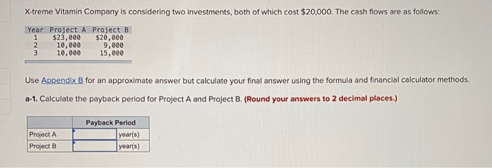 Solved 1 Appendix B Present value of $1. PVF PV=FV Percent | Chegg.com