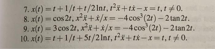 Solved 1.12. Determine whether each of the given functions, | Chegg.com