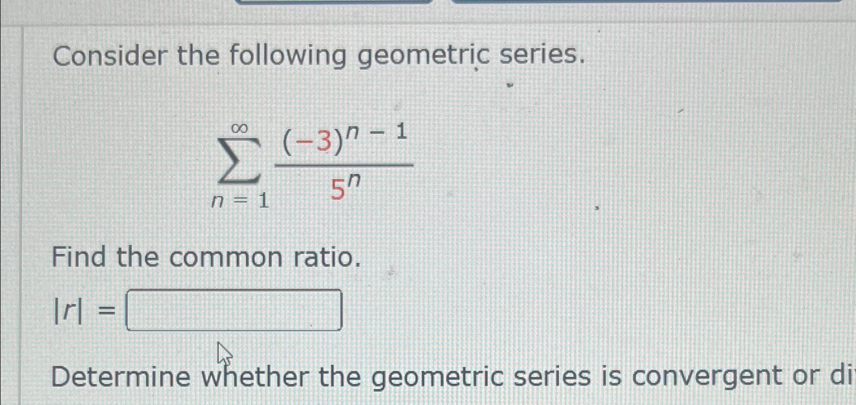 Solved Consider the following geometric | Chegg.com