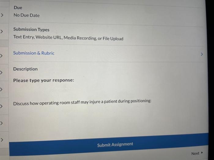 Solved Due No Due Date Submission Types Text Entry, Website | Chegg.com