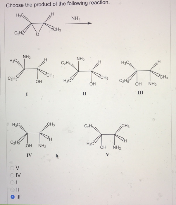 Solved Choose the product of the following reaction. NH; NH2 | Chegg.com
