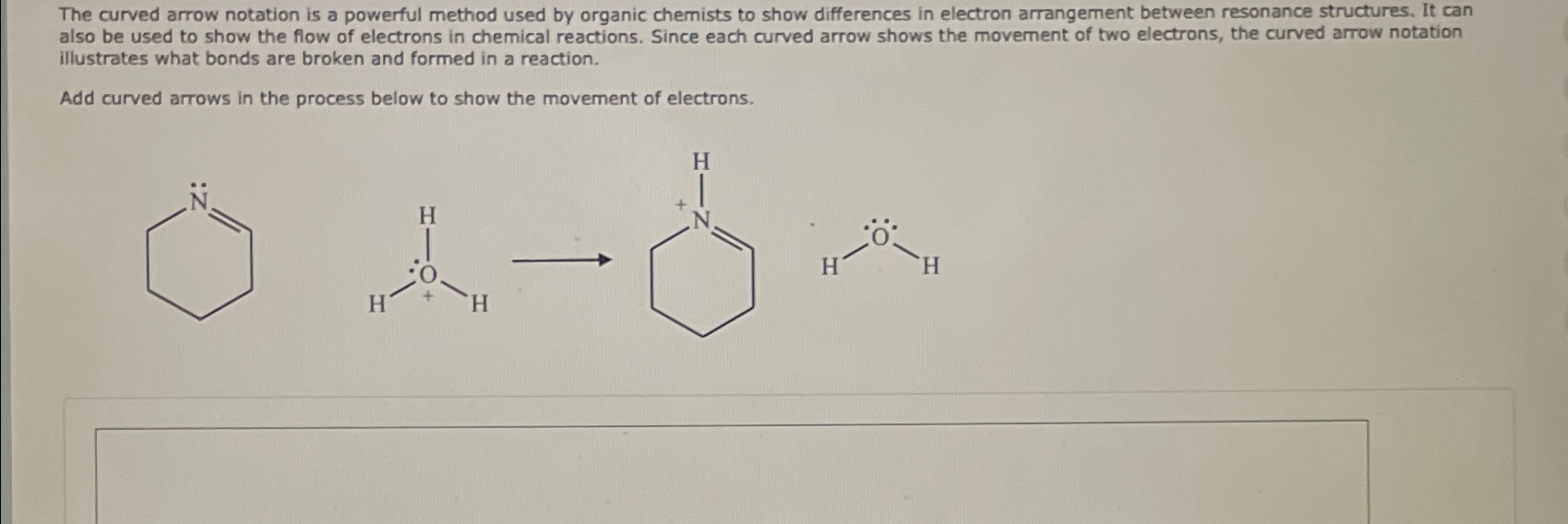 Solved The curved arrow notation is a powerful method used | Chegg.com