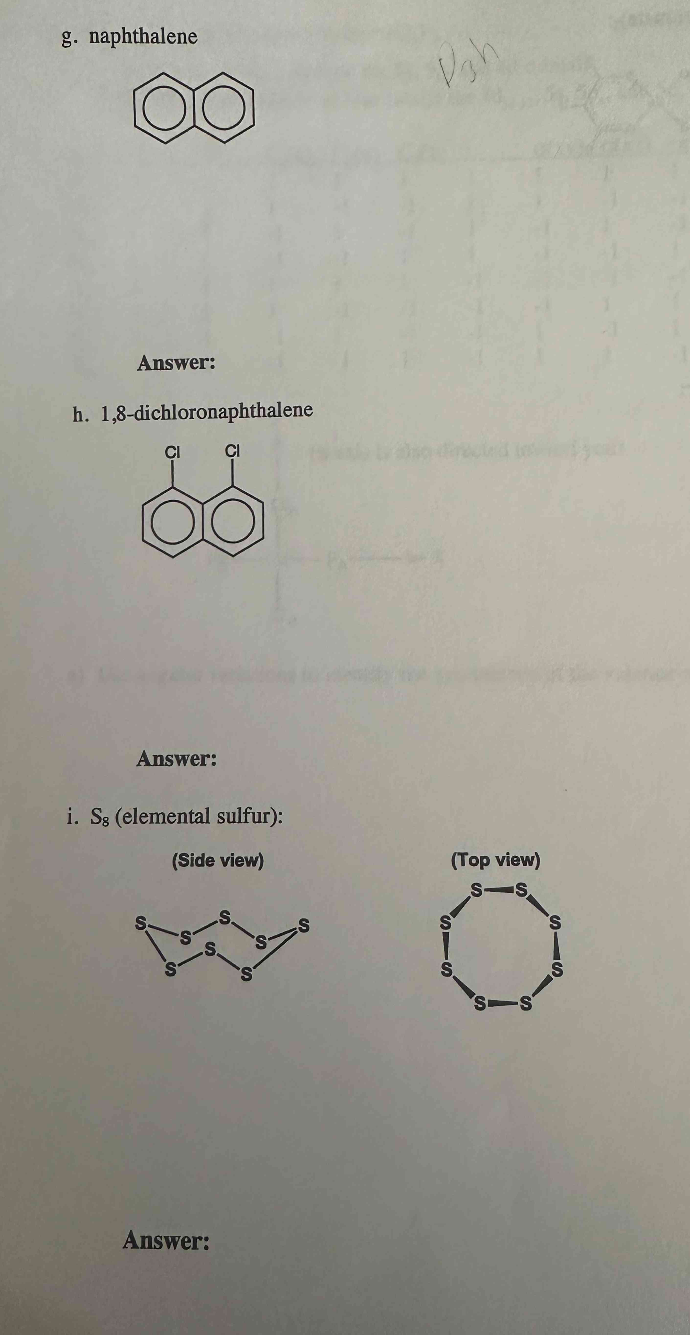 Solved For each of the following,determine the structure of | Chegg.com