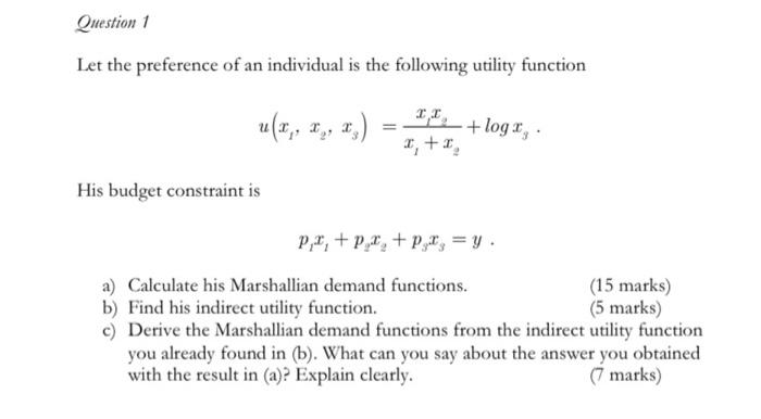 Solved answer this question for Advanced Microeconomics | Chegg.com