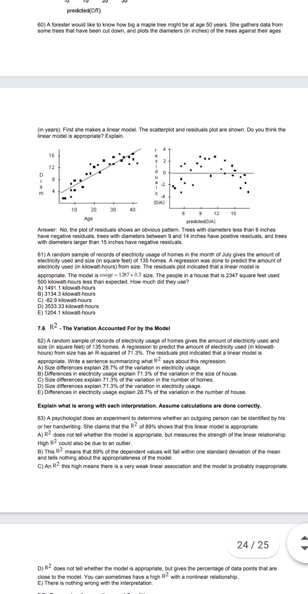 Solved Chapter 7 Linear Regression 7.1 Least-Squares: The | Chegg.com