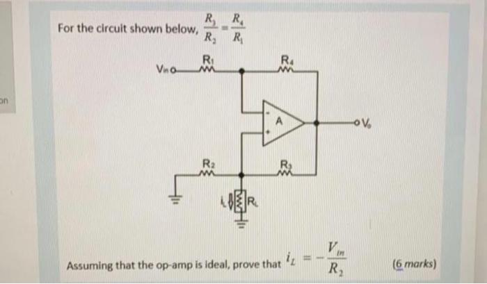 Solved For the circult shown below, R2R1=R1R1 Assuming that | Chegg.com