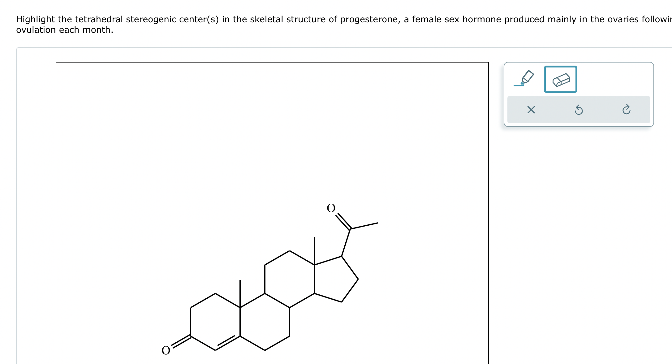 Solved Highlight The Tetrahedral Stereogenic Center S ﻿in
