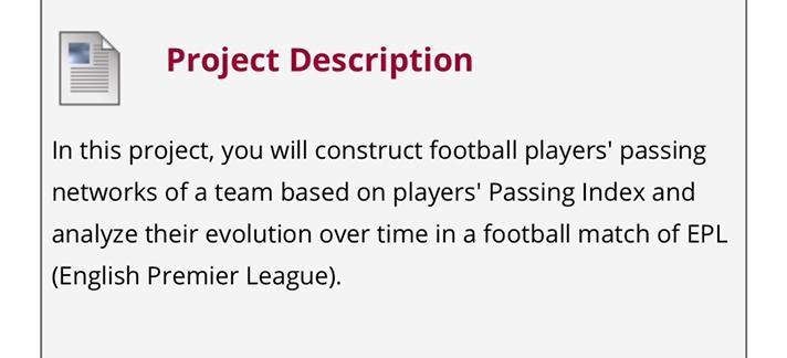 Project Description In this project, you will | Chegg.com