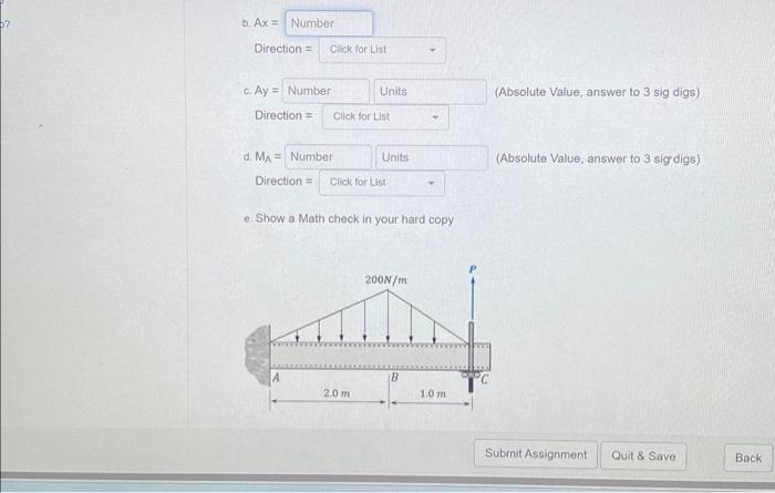 0. Ay= (Absolute Value, answer to 3 sig digs) | Chegg.com