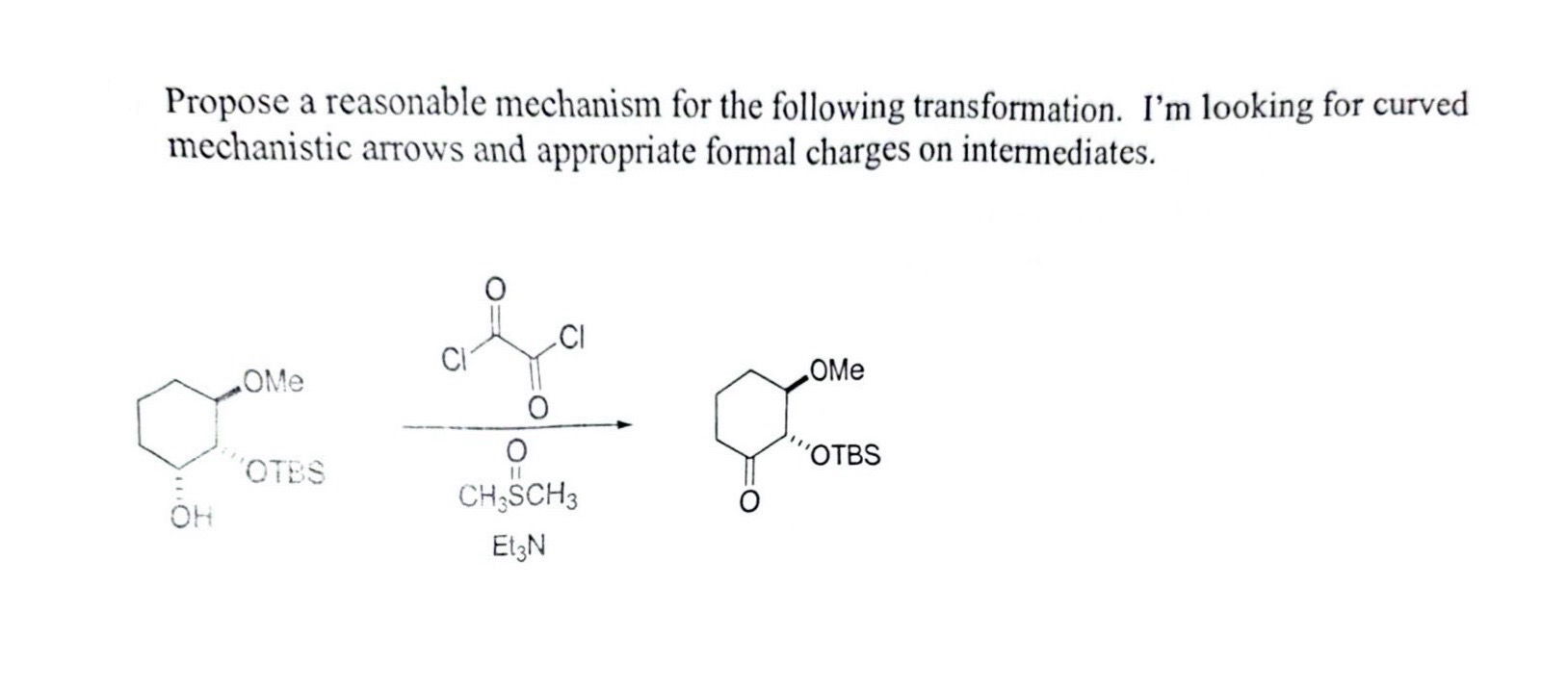 Solved Propose a reasonable mechanism for the following | Chegg.com
