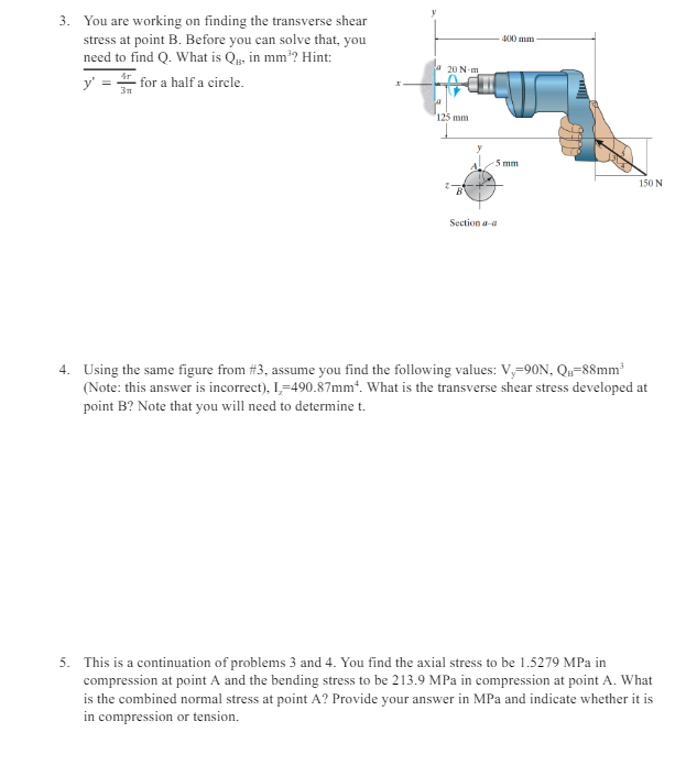 Solved (do question 5 ﻿please ) ﻿You are working on finding | Chegg.com