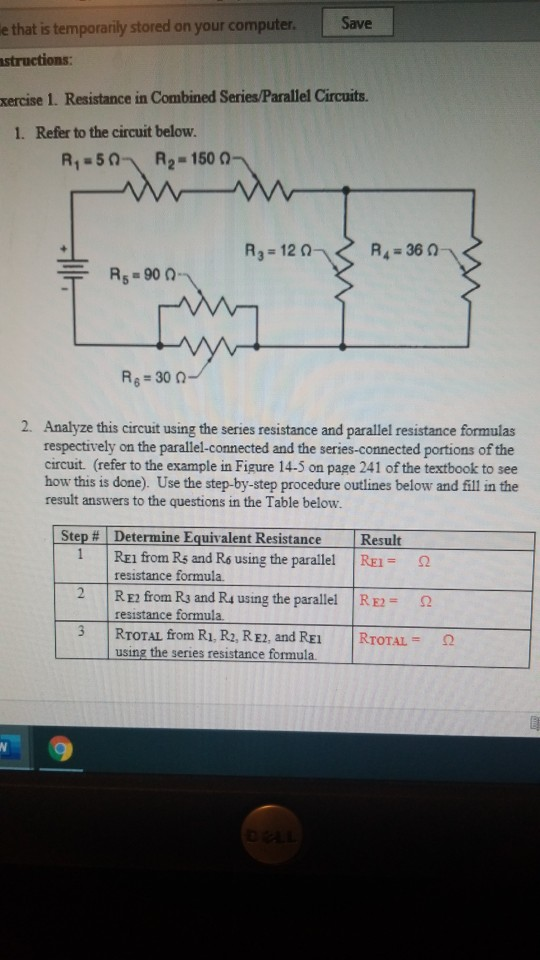 Solved Save that is temporarily stored on your computer. | Chegg.com