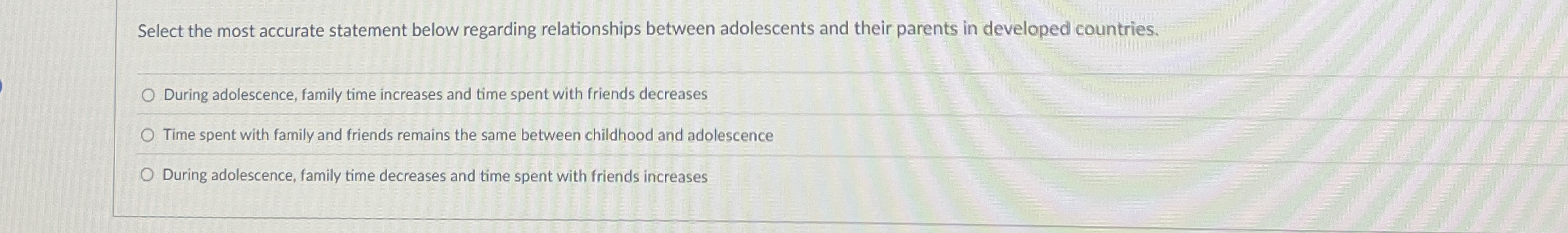 Solved Select the most accurate statement below regarding | Chegg.com