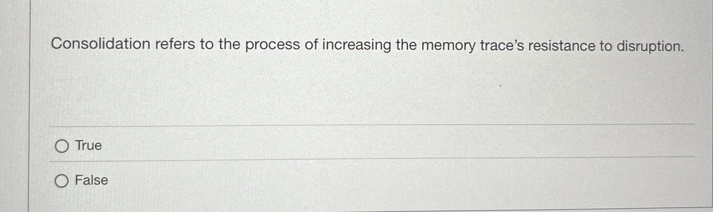 Solved Consolidation refers to the process of increasing the | Chegg.com