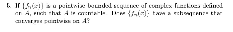 Solved Prove or provide a counterexample: If {fn(x)} ﻿is a | Chegg.com